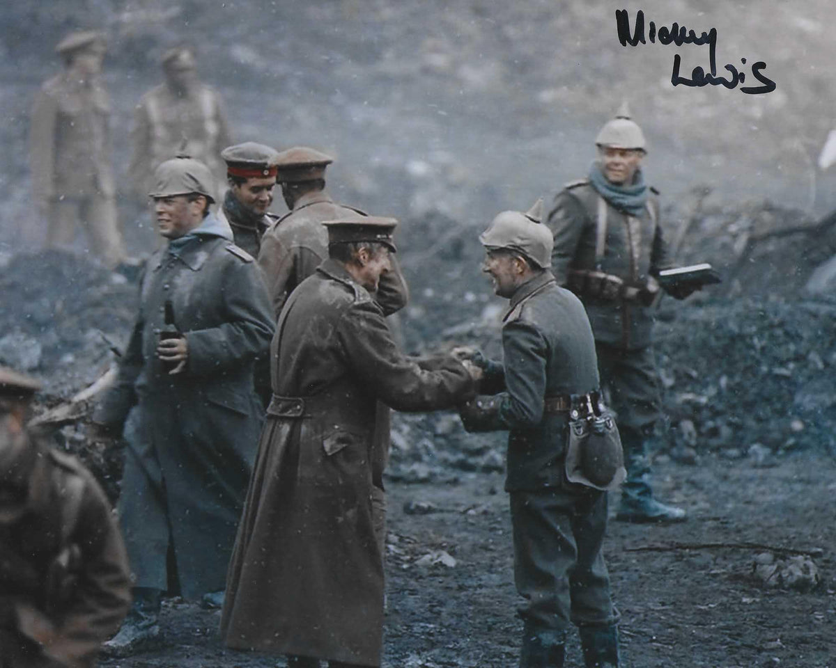 Mickey Lewis 10 X 8 Signed In Black Doctor Who – Showmasters Comic Con ...