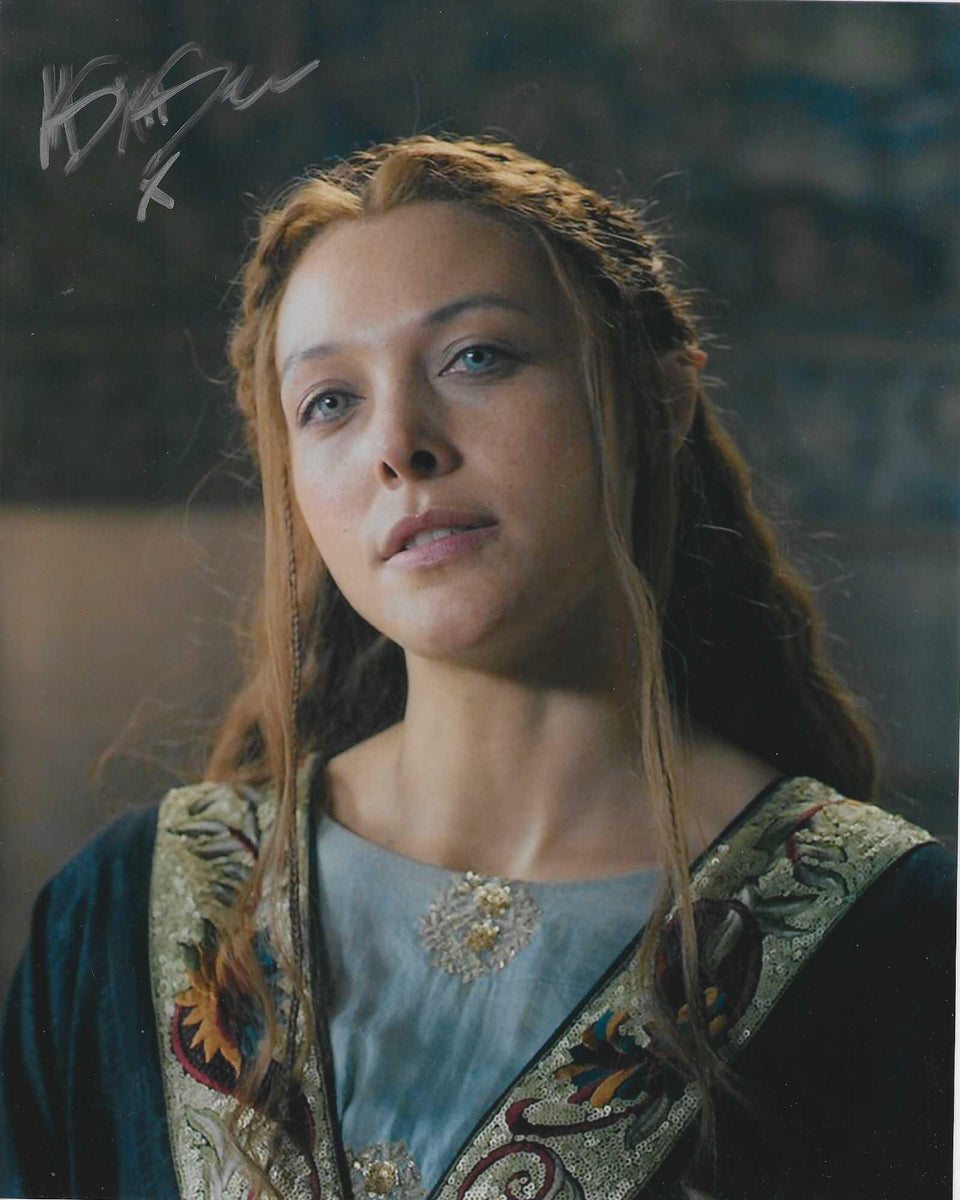 Lucy Martin 10X8 Signed In Silver The Witcher – Showmasters Comic Con ...