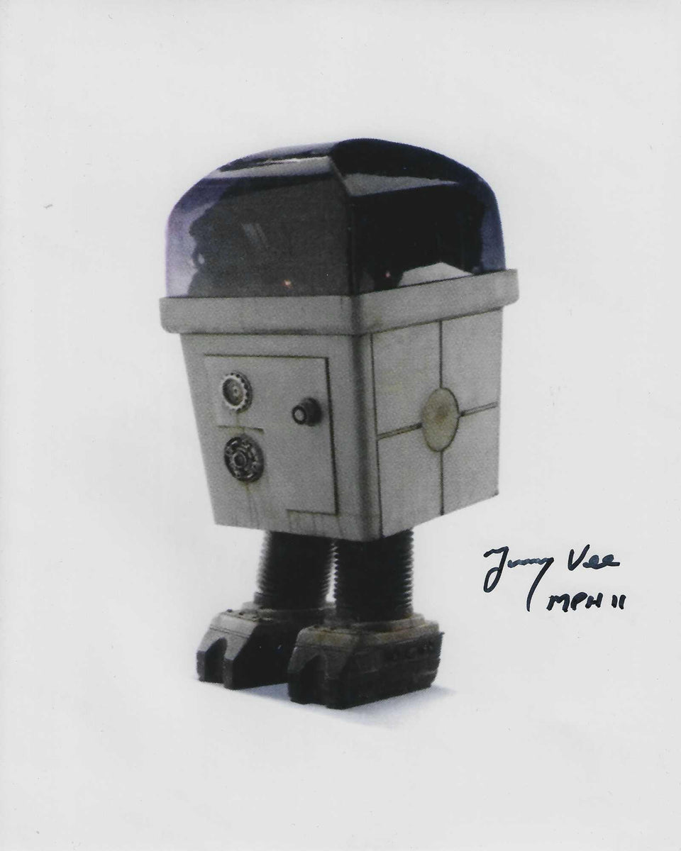 Jimmy Vee 10X8 Signed In Black Star Wars – Showmasters Comic Con ...