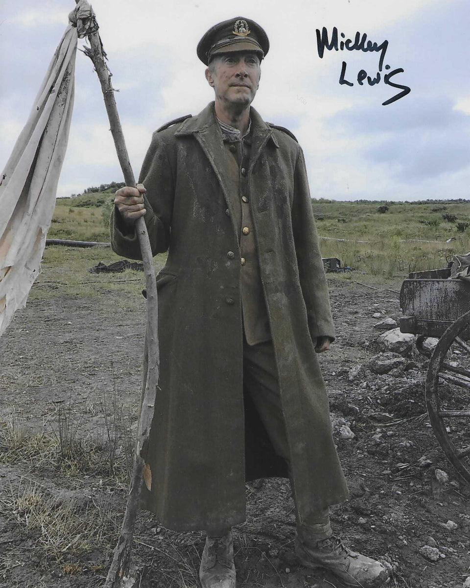 Mickey Lewis 10 X 8 Signed In Black Doctor Who – Showmasters Comic Con ...