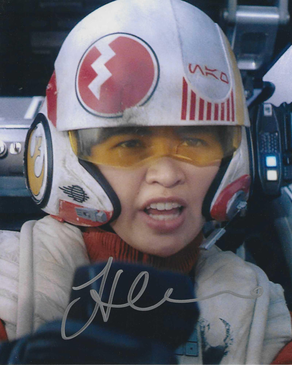 Jessica Henwick 10X8 Signed In Silver Star Wars – Showmasters Comic Con ...