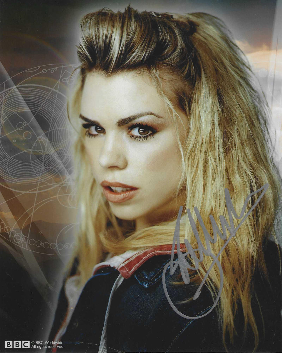 Billie Piper 10x8 signed in Silver Doctor Who – Showmasters Comic Con ...