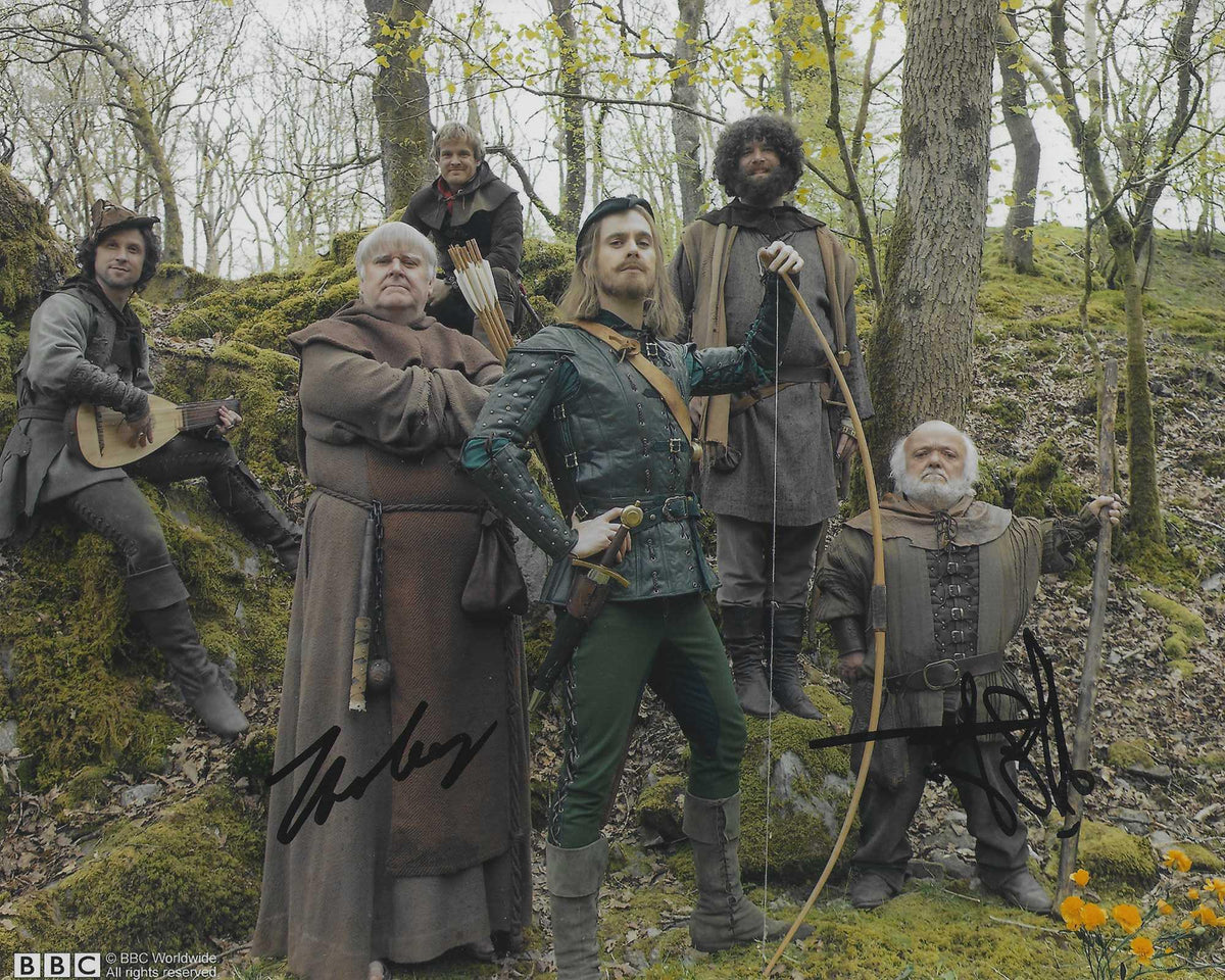 Trevor Cooper and Rusty Goffe 10x8 signed in Black Doctor Who ...