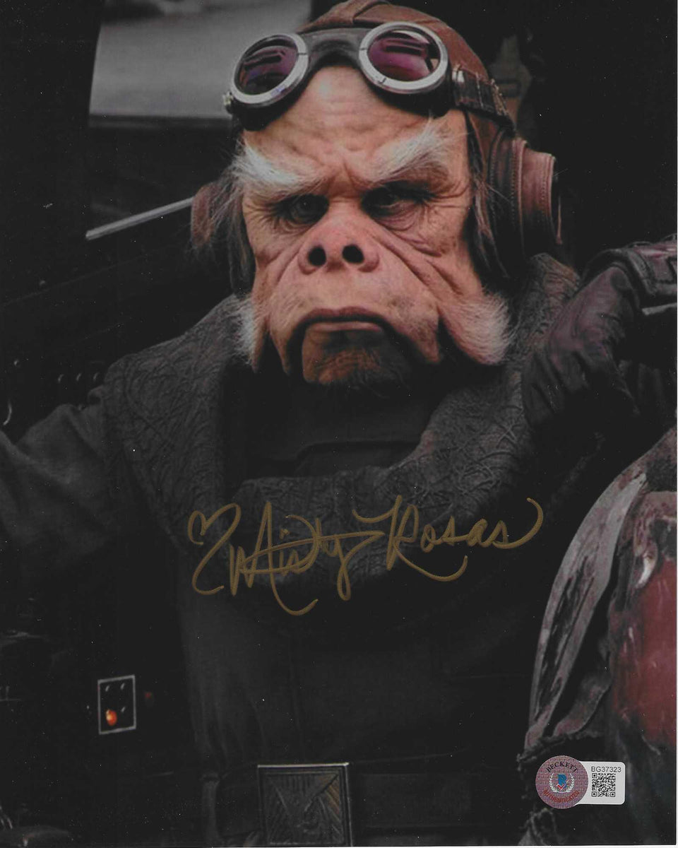 Misty Rosas Signed in Gold Star Wars The Mandalorian WITH Beckett ...