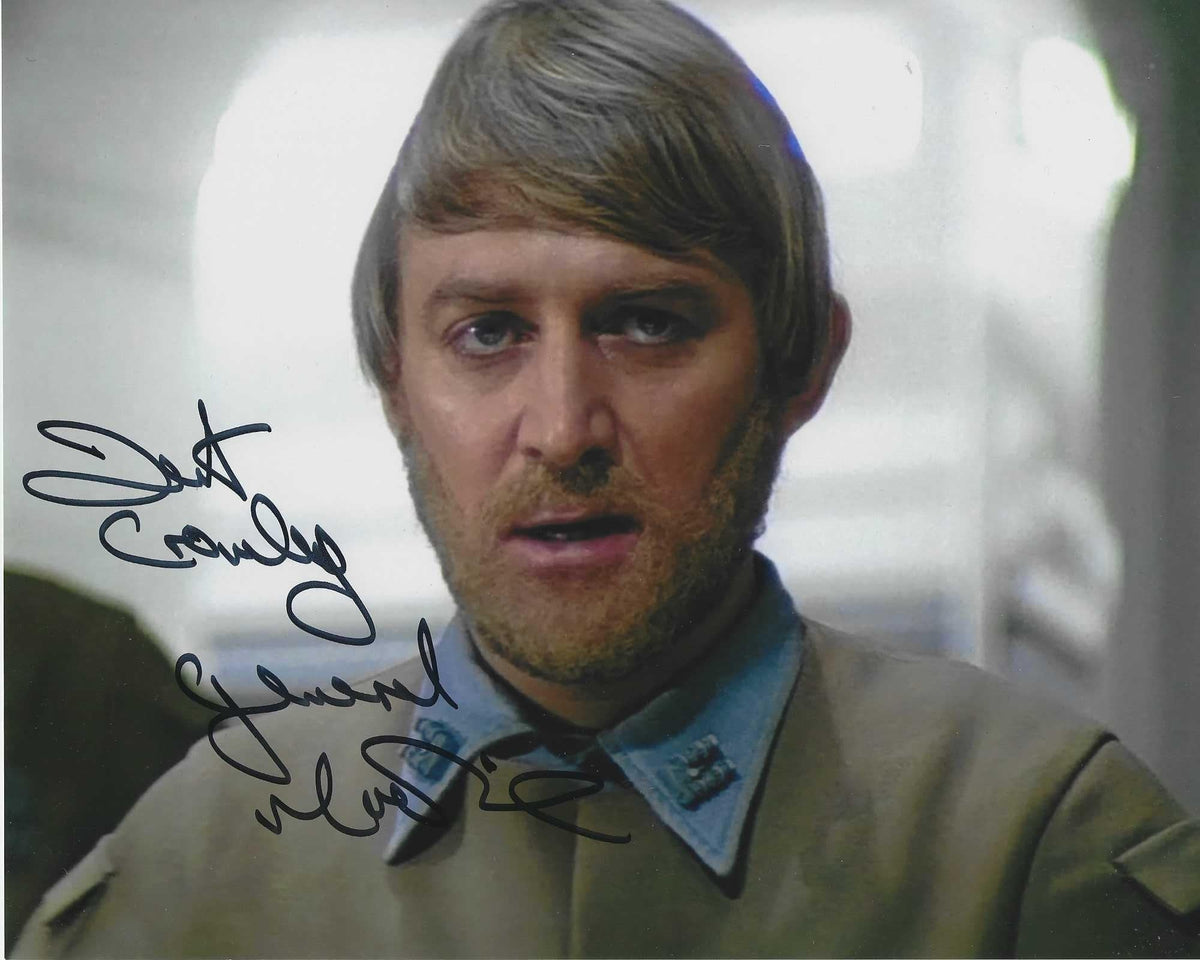 Dermot Crowley Signed In Black Star Wars Return Of The Jedi ...