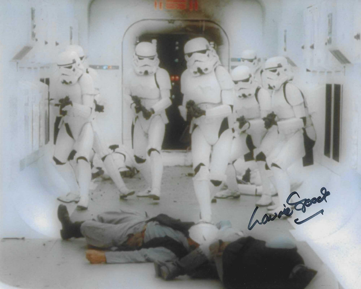 Laurie Goode Signed in Black Star Wars A New Hope – Showmasters Comic ...