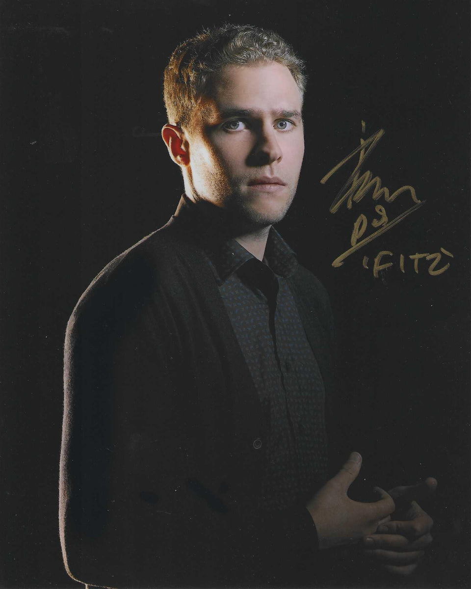 Iain DeCastecker Signed In Gold With Character Name S.H.I.E.L.D ...