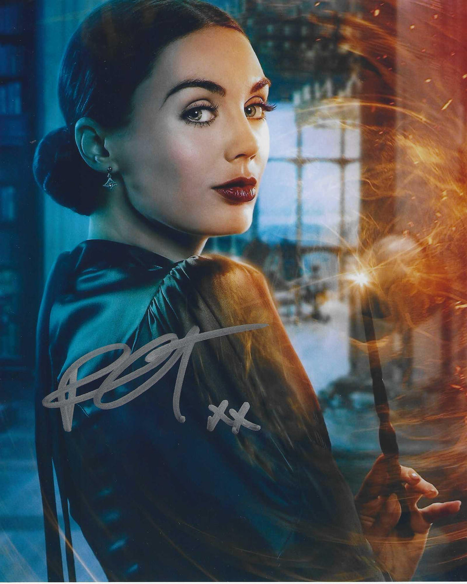 Poppy Corby-Teuch Signed In Silver Harry Potter Fantastic Beasts ...