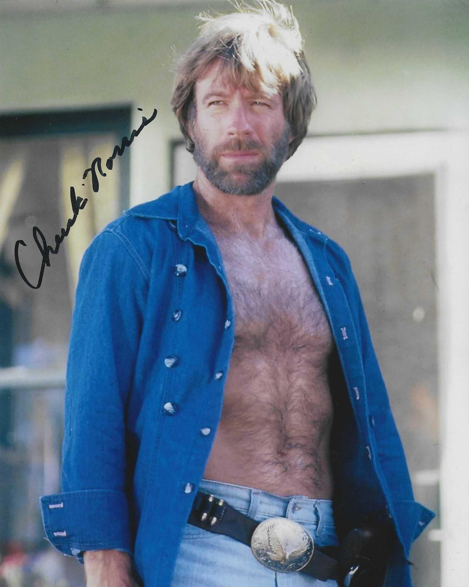 Chuck Norris signed 10x8 in Black XXXX – Showmasters Comic Con Official ...
