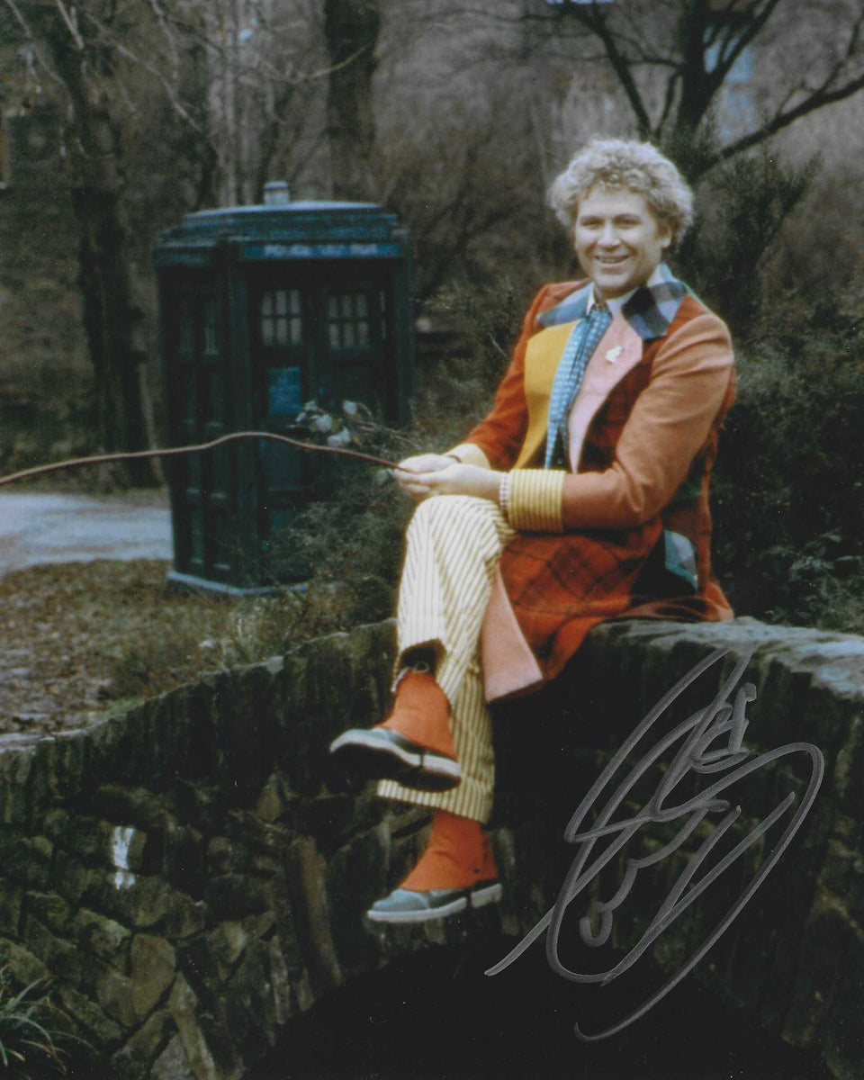 Colin Baker 10 X 8 Signed In Silver Doctor Who – Showmasters Comic Con ...