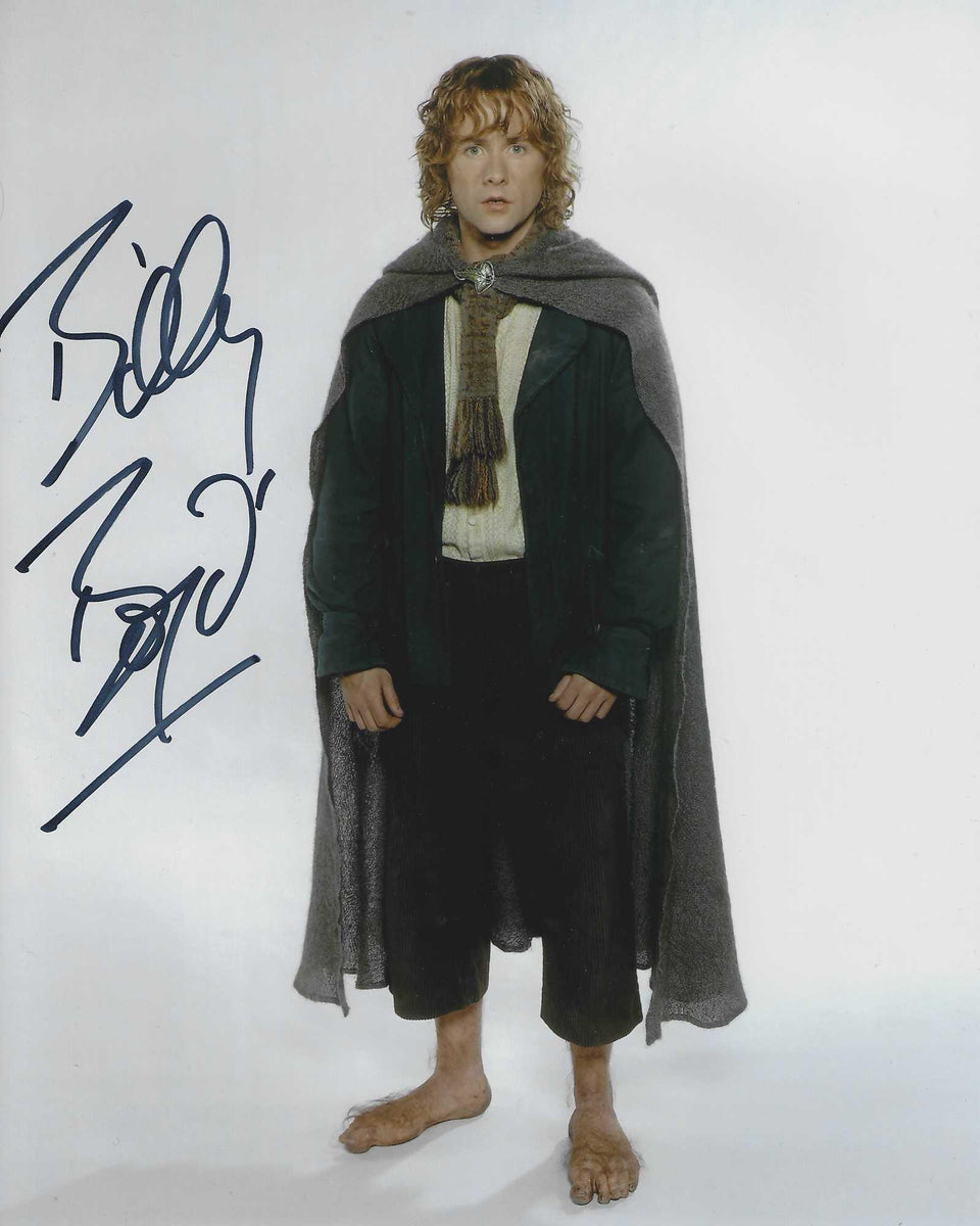 Billy Boyd 10 X 8 Signed In Black Lord of the Rings – Showmasters Comic ...