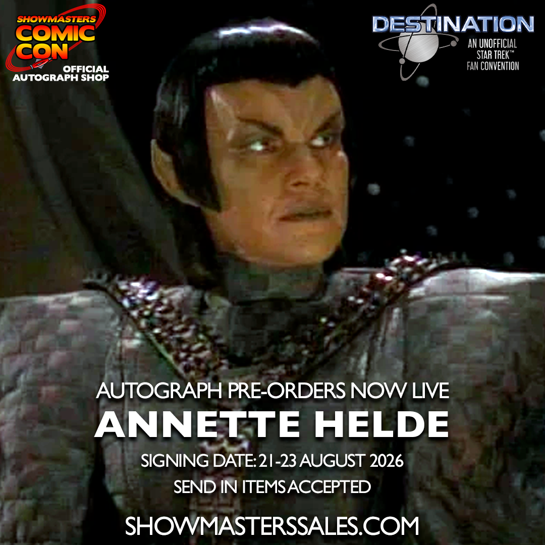Anette Helde Pre-order Destination2026 – Showmasters Comic Con Official ...