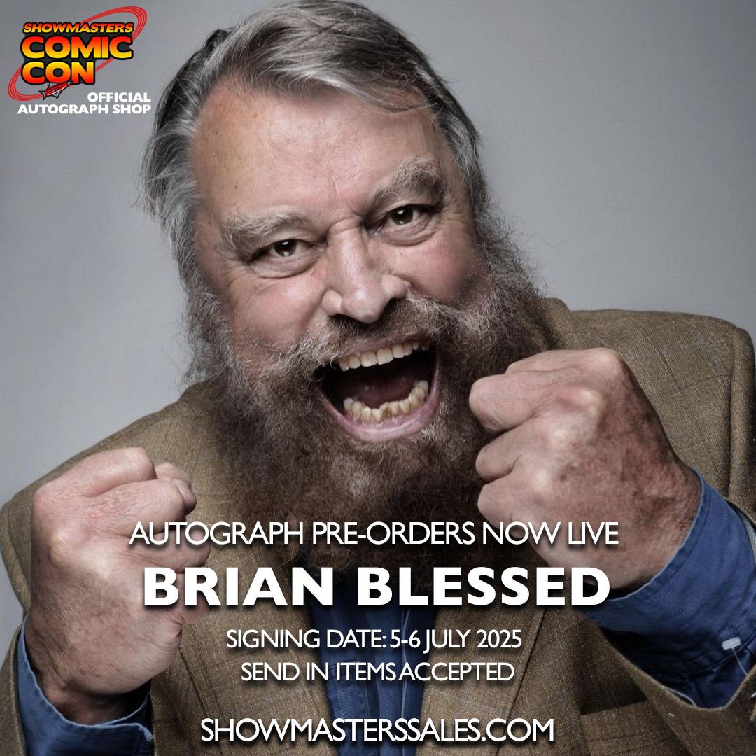 London Film & Comic Con 2025 Pre-Orders – Showmasters Comic Con Official Autograph Shop