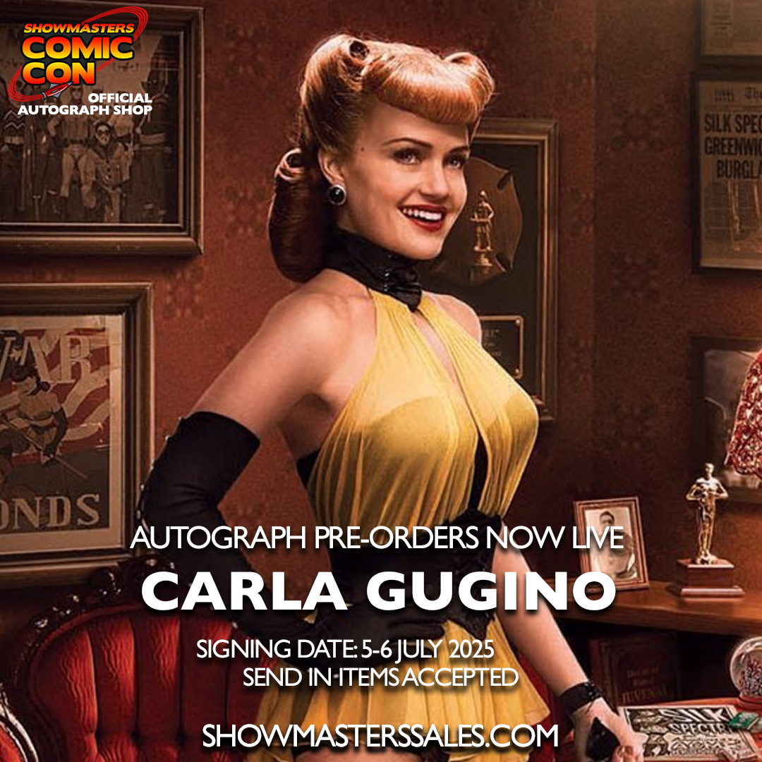 London Film & Comic Con 2025 Pre-Orders – Showmasters Comic Con Official Autograph Shop