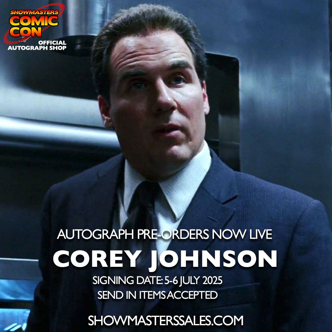 Corey Johnson Pre-order London Film and Comic Con LFCC2025 ...