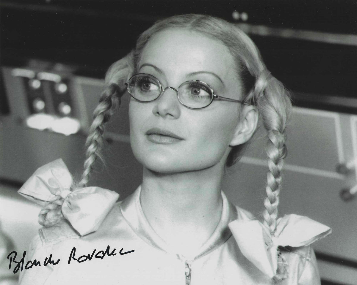 Blanche Ravalec 10x8 signed in Black James Bond – Showmasters Comic Con ...