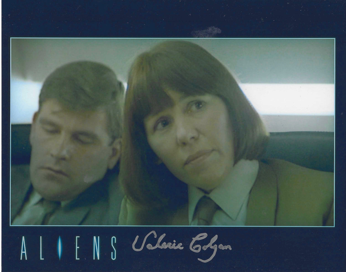 Valerie Colgan 10x8 signed in Silver Aliens – Showmasters Comic Con ...