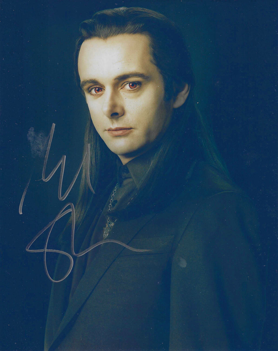 Michael Sheen 10x8 signed in Silver Twilight – Showmasters Comic Con ...