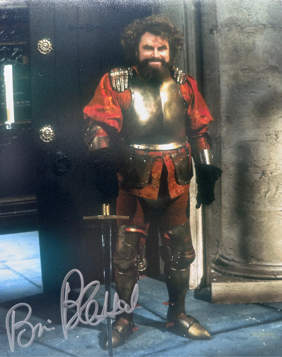Brian Blessed 10 X 8 signed in Silver – Showmasters Comic Con Official ...