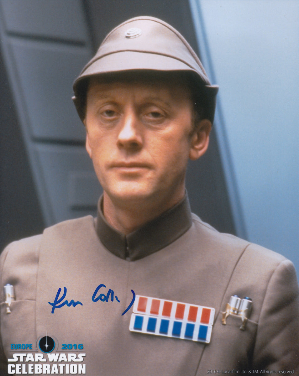 Ken Colley 10x8 signed in Blue Star Wars Celebration Image ...