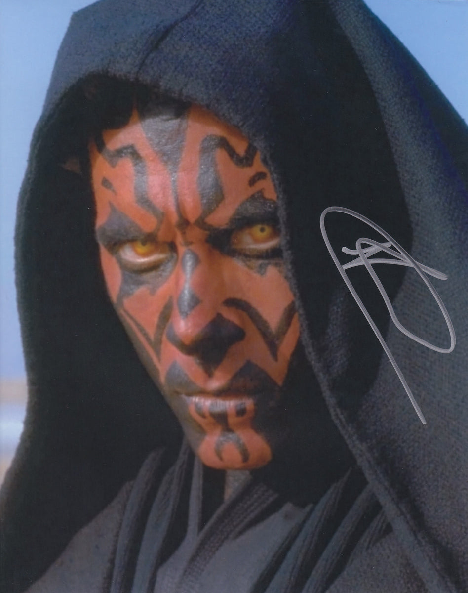Ray Park 10x8 signed in SIlver Star Wars – Showmasters Comic Con ...