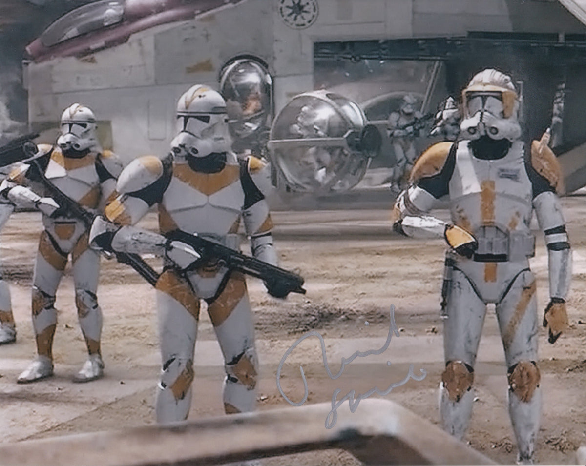 Richard Stride 10x8 signed in Silver Star Wars – Showmasters Comic Con ...