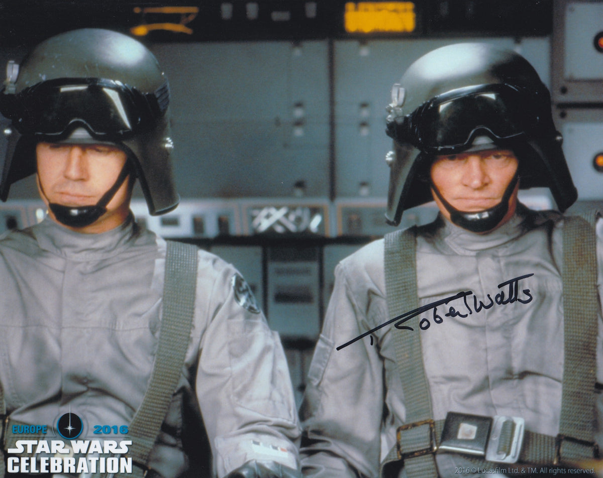 Robert Watts 10x8 signed in Black Star Wars – Showmasters Comic Con ...
