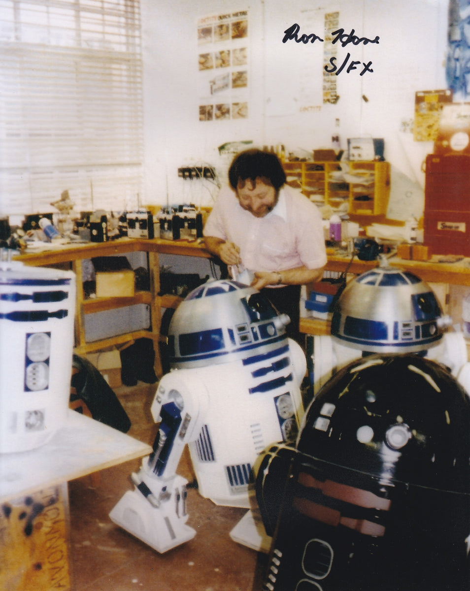 Ron hone 10x8 signed in Black Star Wars – Showmasters Comic Con ...