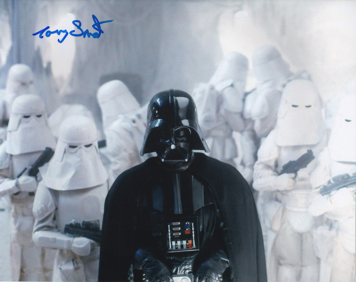 Tony Smart 10x8 signed in Blue Star Wars – Showmasters Comic Con ...