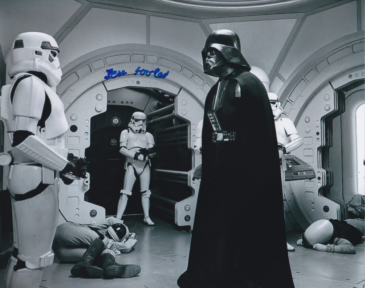 Tex Fuller 10x8 signed in Blue Star Wars – Showmasters Comic Con ...