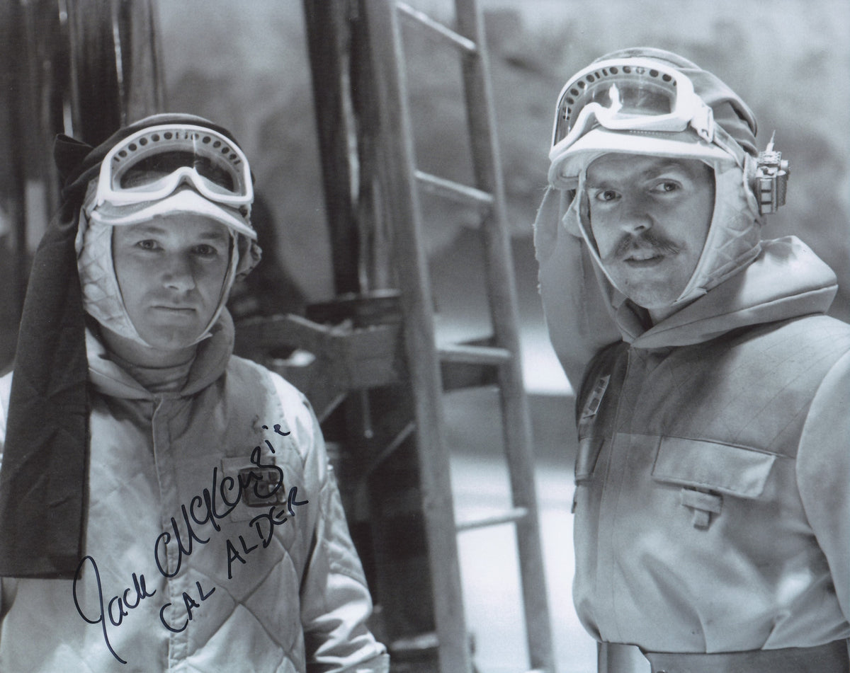 Jack McKenzie 10x8 signed in Black Star Wars – Showmasters Comic Con Official Autograph Shop