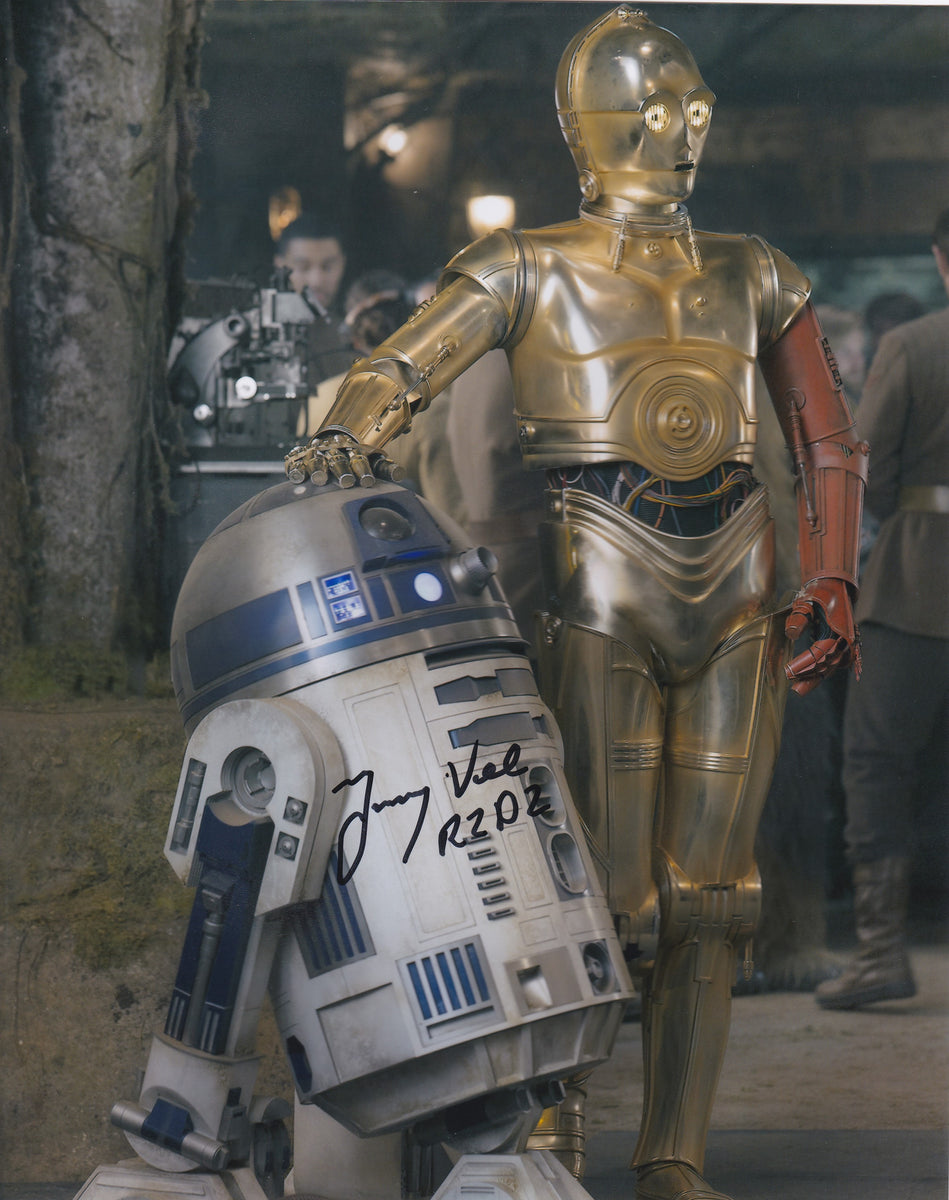 Jimmy Vee 10x8 signed in Black Star wars – Showmasters Comic Con ...