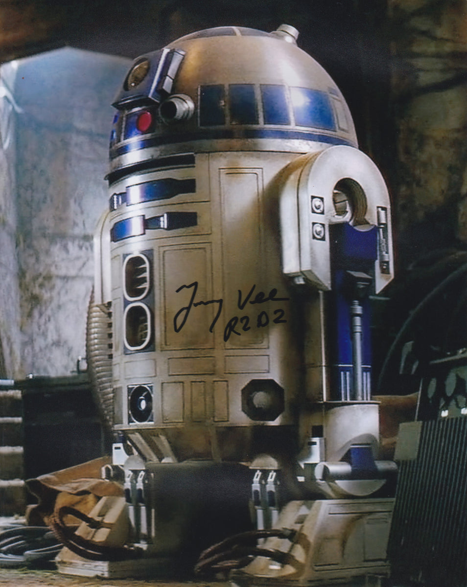 Jimmy Vee 10x8 signed in Black Star wars – Showmasters Comic Con ...