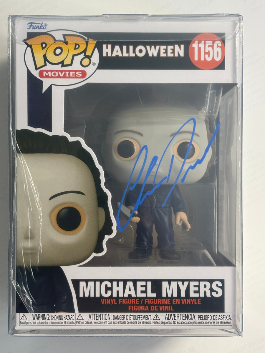 Chris Durand Signed Michael Myers Funko in Blue Paint Pen Halloween ...