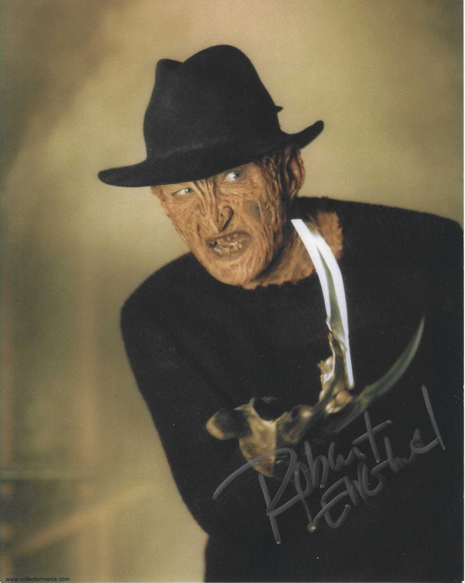 Robert Englund Nightmare on Elm Street 10x8 Signed in Silver Pen ...