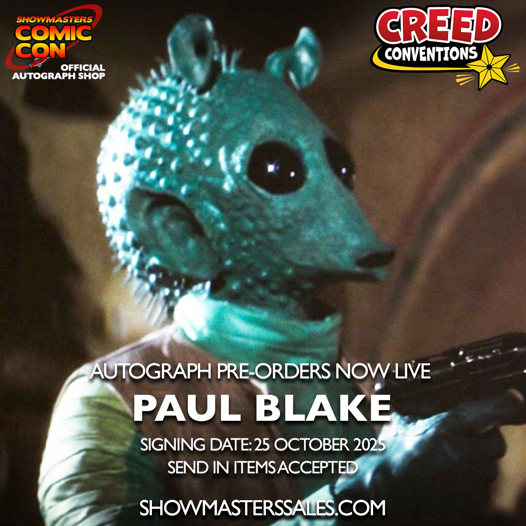 Paul Blake Pre-order CREED EVENTS SHEFFIELD COMIC CON – Showmasters ...