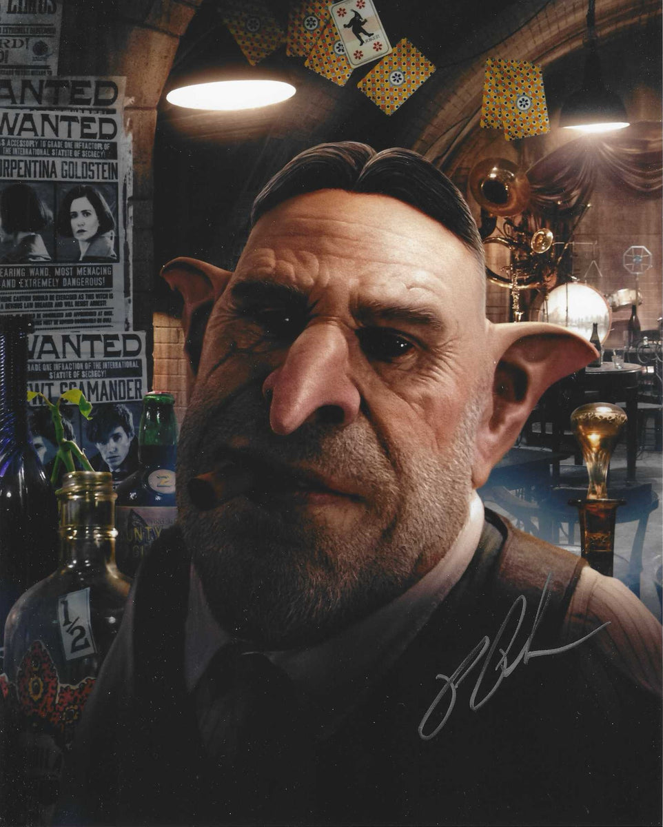 Ron Perlman Fantastic Beasts 10x8 signed in Silver – Showmasters Comic ...