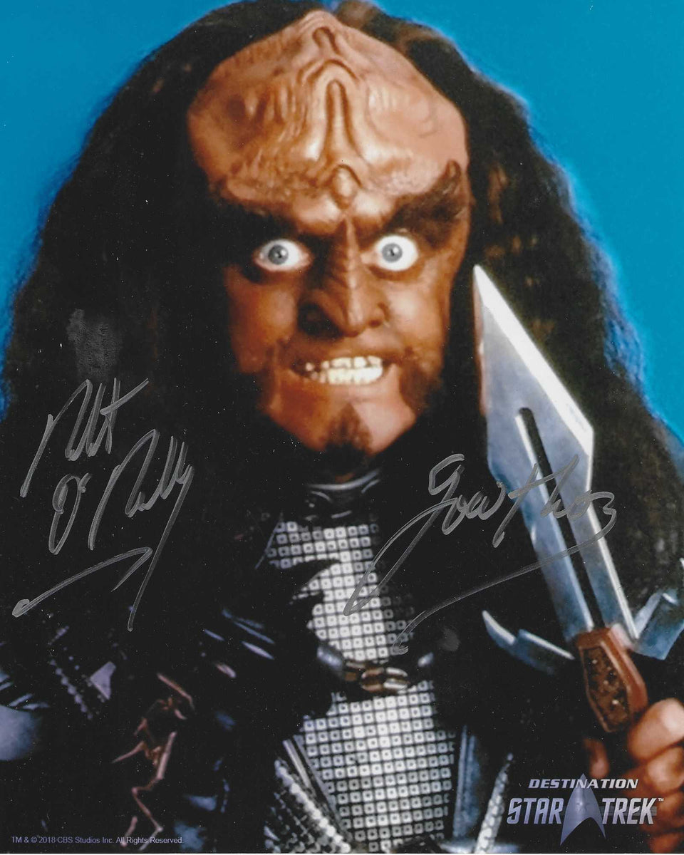 Robert O'Reilly 10x8 signed in Silver Star Trek – Showmasters Comic Con ...