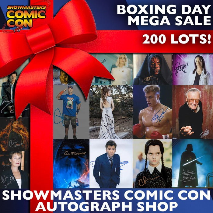Pete Lego 26 December – Showmasters Comic Con Official Autograph Shop