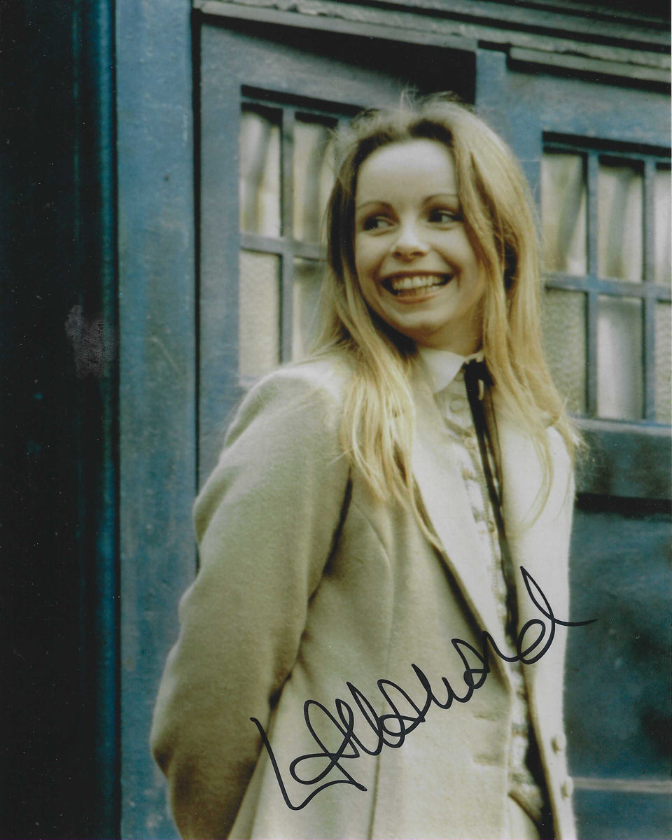 Lalla Ward signed 10x8 in Black Doctor Who – Showmasters Comic Con ...