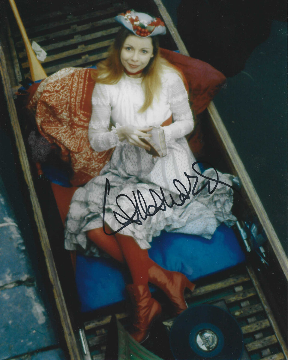 Lalla Ward signed 10x8 in Black Doctor Who – Showmasters Comic Con ...