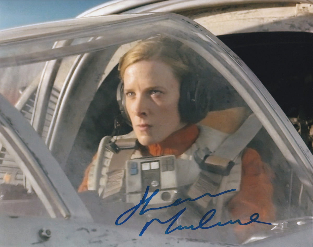 Shauna Macdonald 10x8 signed in Blue - Star Wars – Showmasters Comic ...