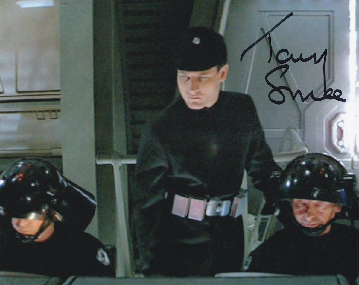 Tony Smee 10x8 signed in Black- Star Wars – Showmasters Comic Con ...