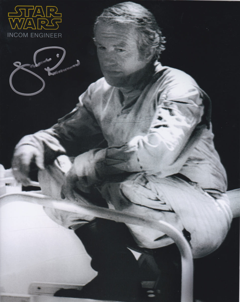 Shane Rimmer 10x8 signed in Silver - Star Wars – Showmasters Comic Con ...