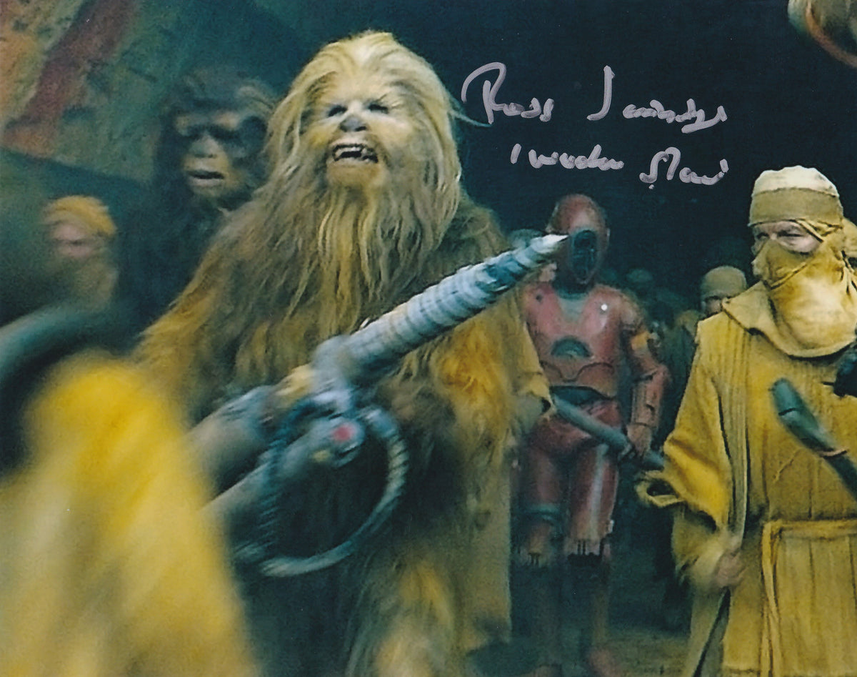 Ross Sambridge 10x8 signed in Silver Star Wars – Showmasters Comic Con ...