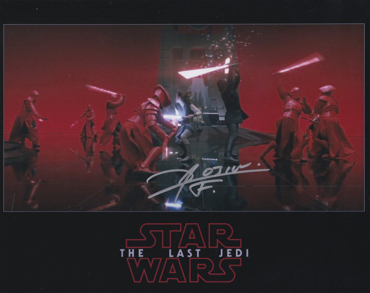 Florian Robin 10x8 signed in Star Wars – Showmasters Comic Con Official ...