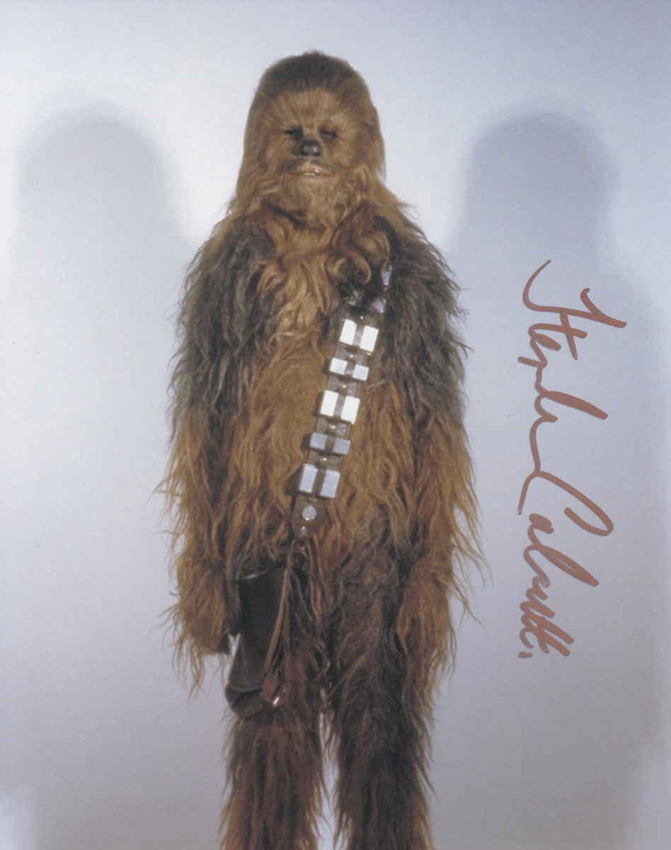 Stephen Calcutt 10x8 signed in Gold Star Wars – Showmasters Comic Con ...