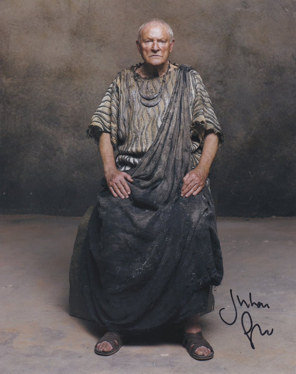 Julian Glover 10x8 signed in Black Atlantis – Showmasters Comic Con ...