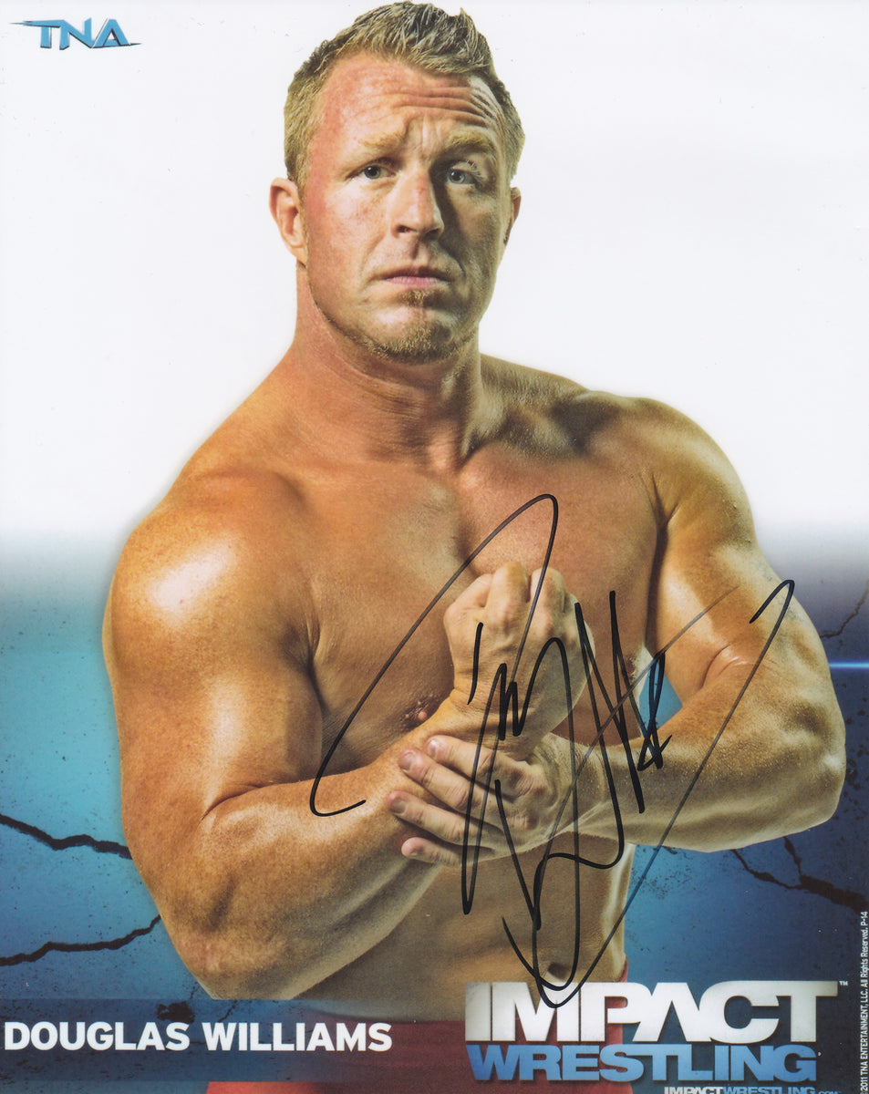 Douglas Williams 10x8 signed in Black Wrestling – Showmasters Comic Con ...