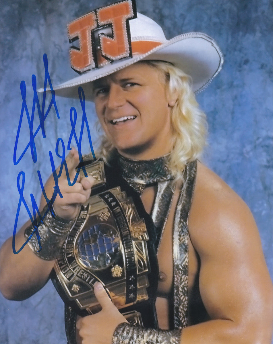 Jeff Jarrett 10x8 signed in Blue – Showmasters Comic Con Official ...